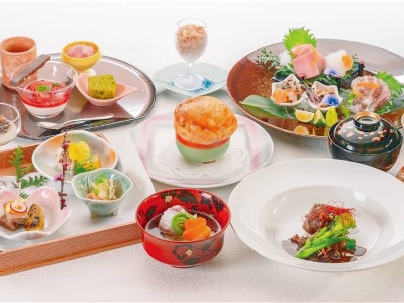 玉造グランドホテル 長生閣の「熊谷喜八ムッシュー監修洋食会席」24,200円～！ ＜一般客室【和室12.5畳】＞ 【ゆこゆこ】