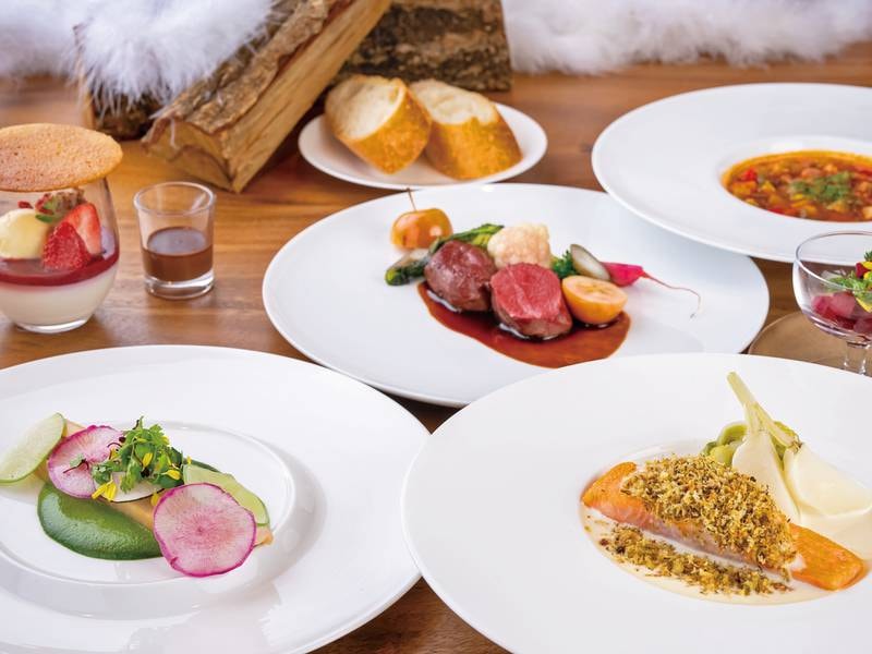 ANA ホリデイ・インリゾート信濃大町くろよんの「【ゆこ得/22時間ステイ】ボタニカ洋食コース」20,250円～！ ＜スーペリアツイン＞ 【ゆこゆこ】